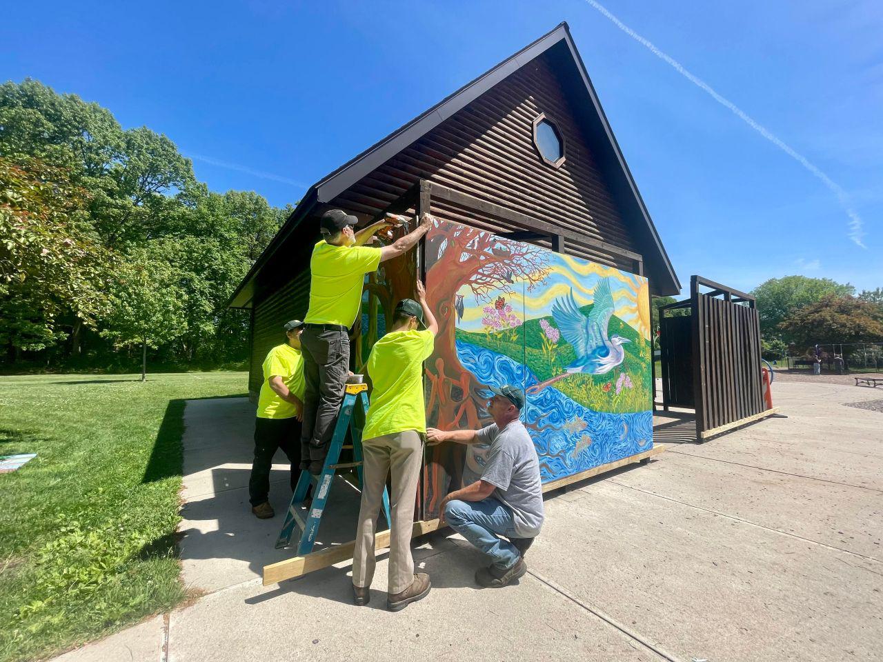 South Hadley to install mural created by Mount Holyoke College students ...